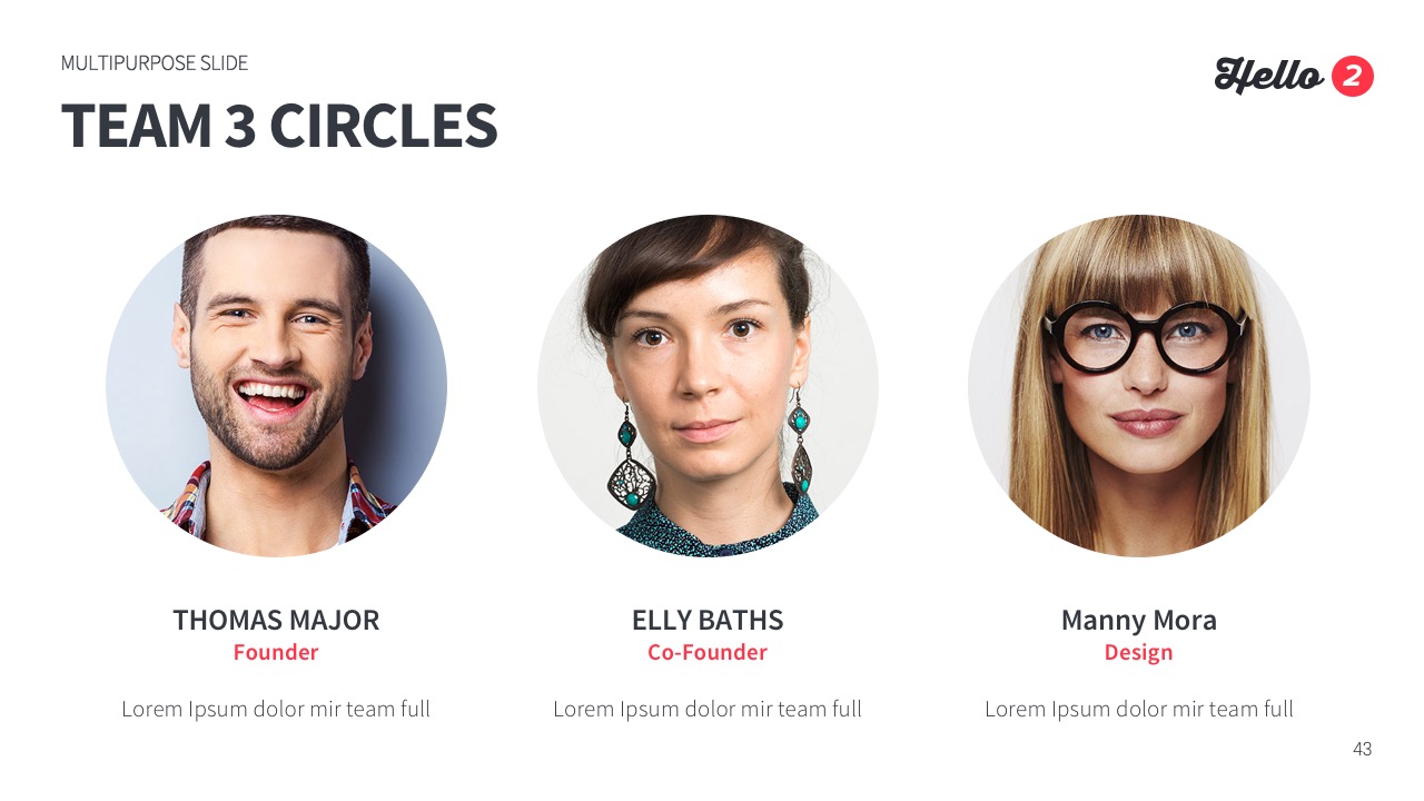 Hello 2 PowerPoint Presentation Template, Presentation Templates ...