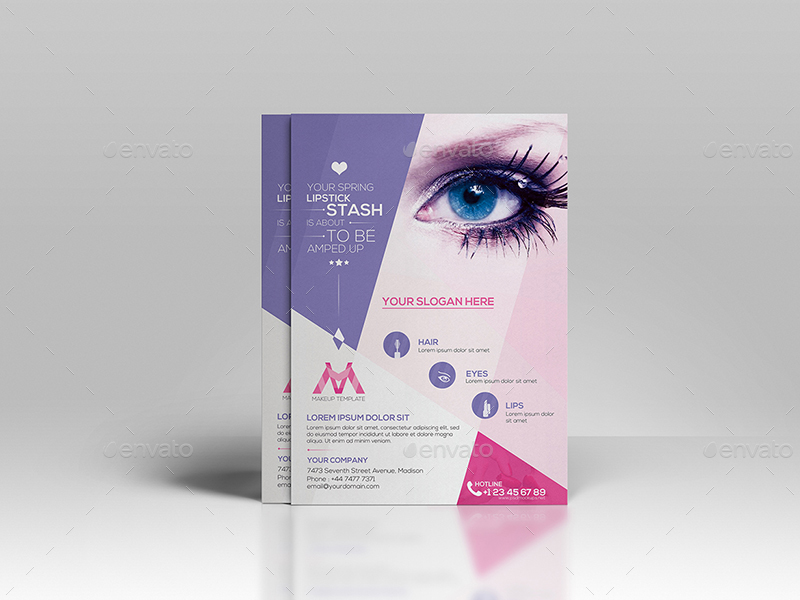 Makeup/ Flyer Template, Print Templates | GraphicRiver