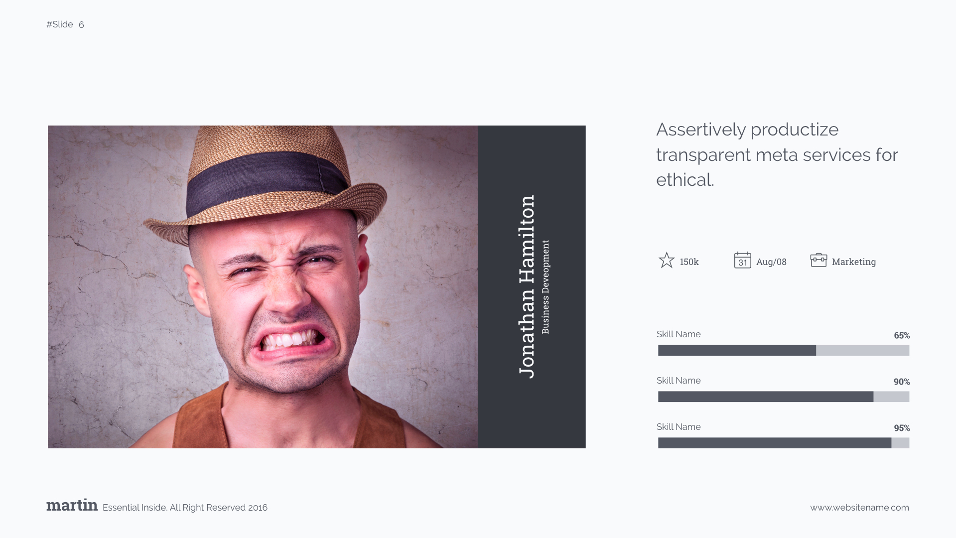 Martin Creative Template, Presentation Templates | GraphicRiver