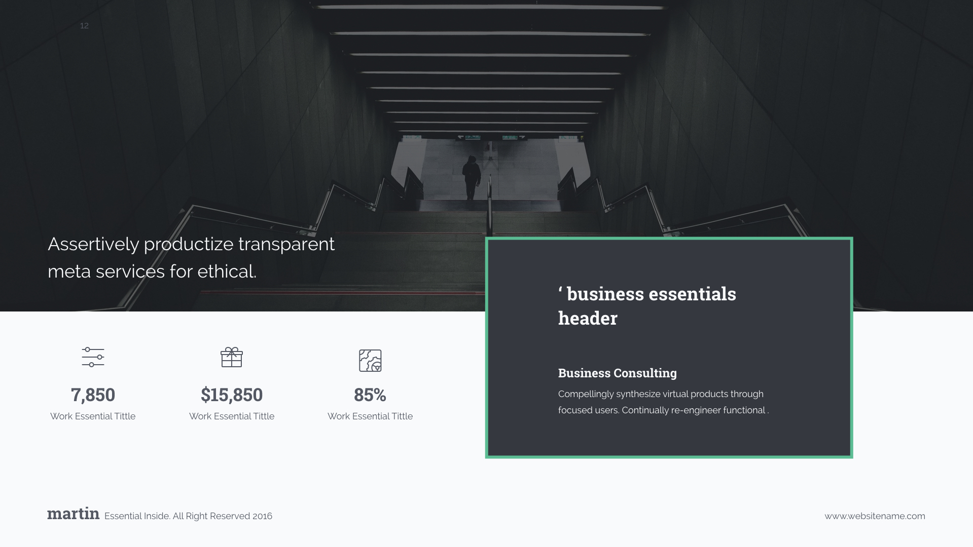 Martin Creative Template, Presentation Templates | GraphicRiver