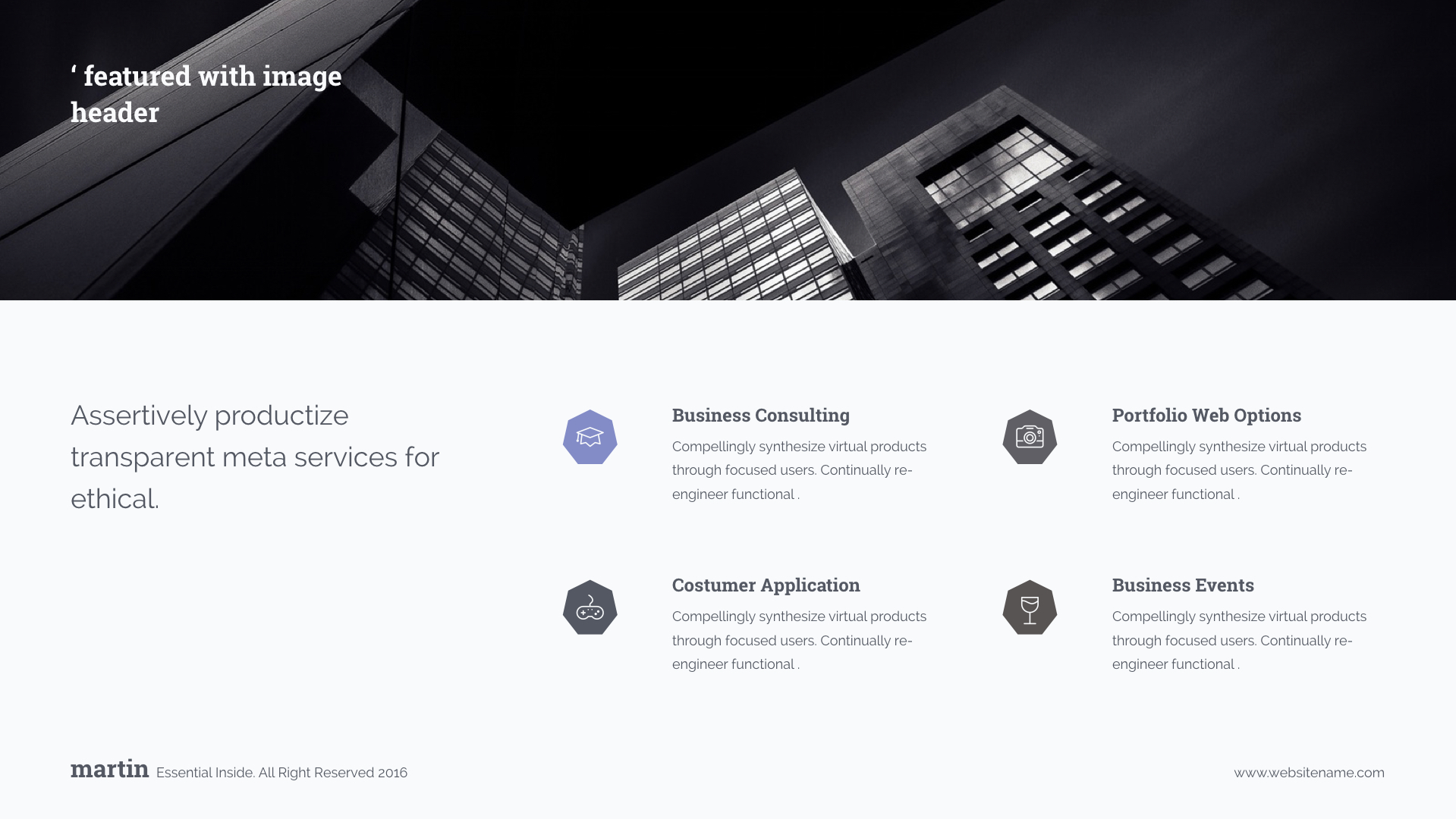 Martin Creative Template, Presentation Templates | GraphicRiver