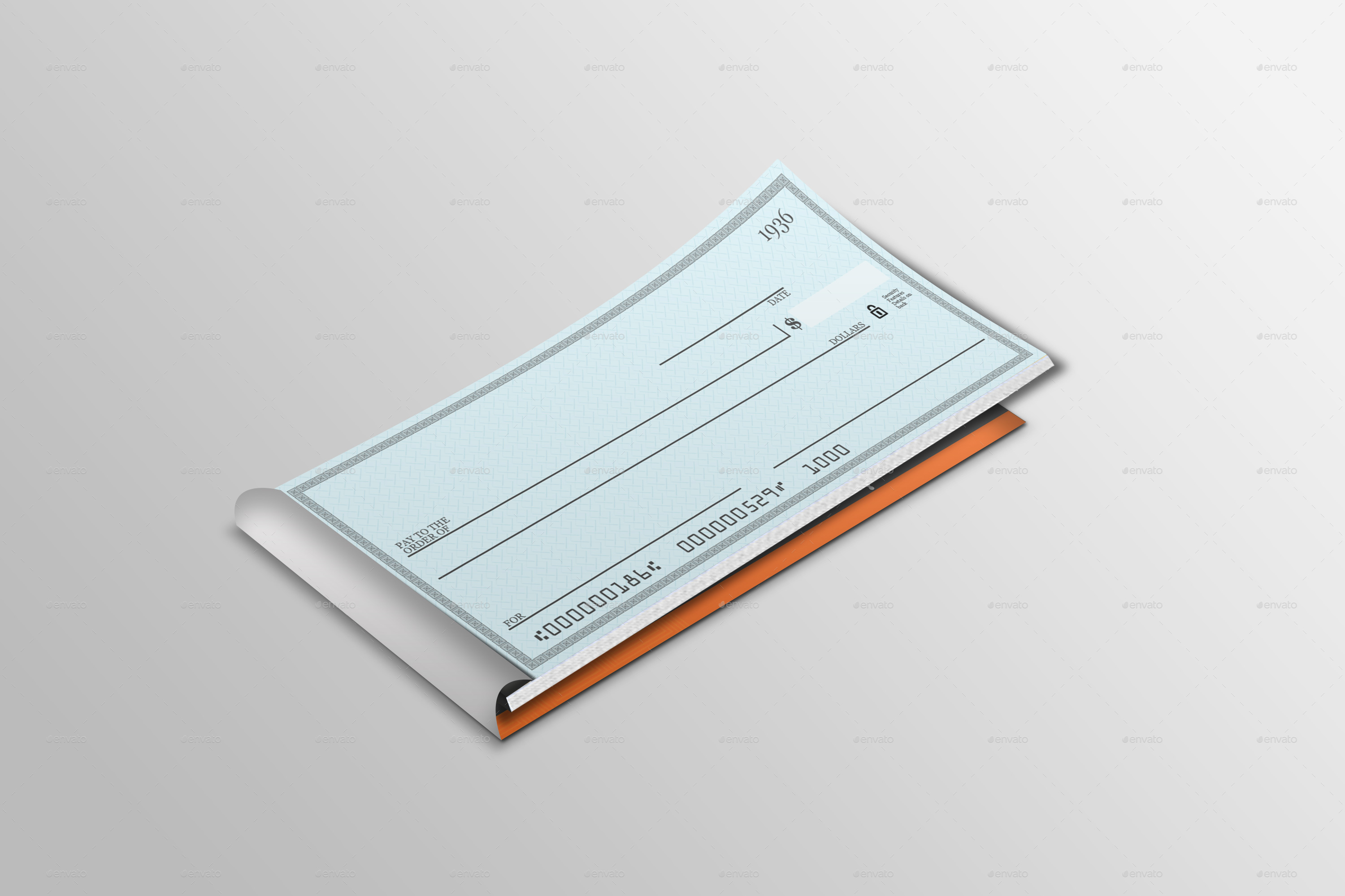 Seco Check Book Mock-Ups by MIZARD | GraphicRiver
