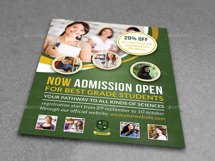 Education Flyer Template by OWPictures | GraphicRiver