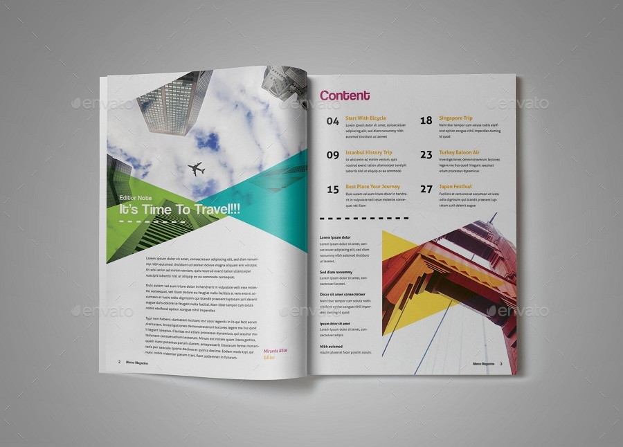 Catchy Magazine Vol.4, Print Templates | GraphicRiver