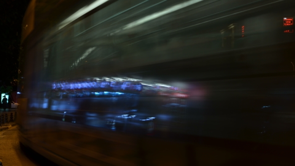 Night Traffic. Istanbul. Turkey., Stock Footage | VideoHive