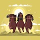 Three Horses Running, Vectors | GraphicRiver