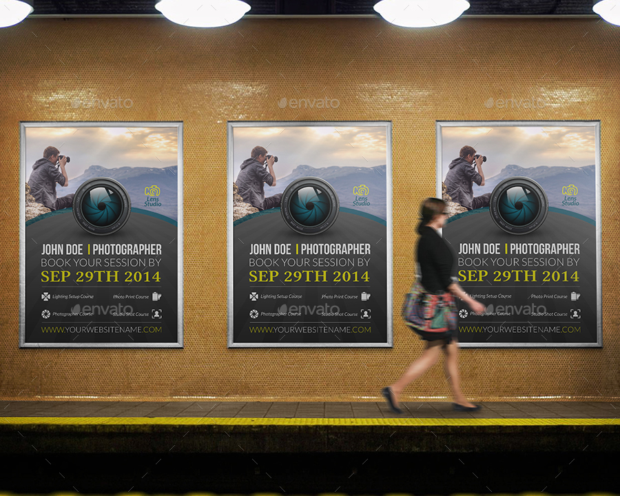 Photographer Advertising Bundle, Print Templates | GraphicRiver