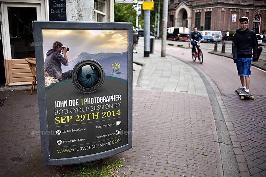 Photographer Advertising Bundle, Print Templates | GraphicRiver