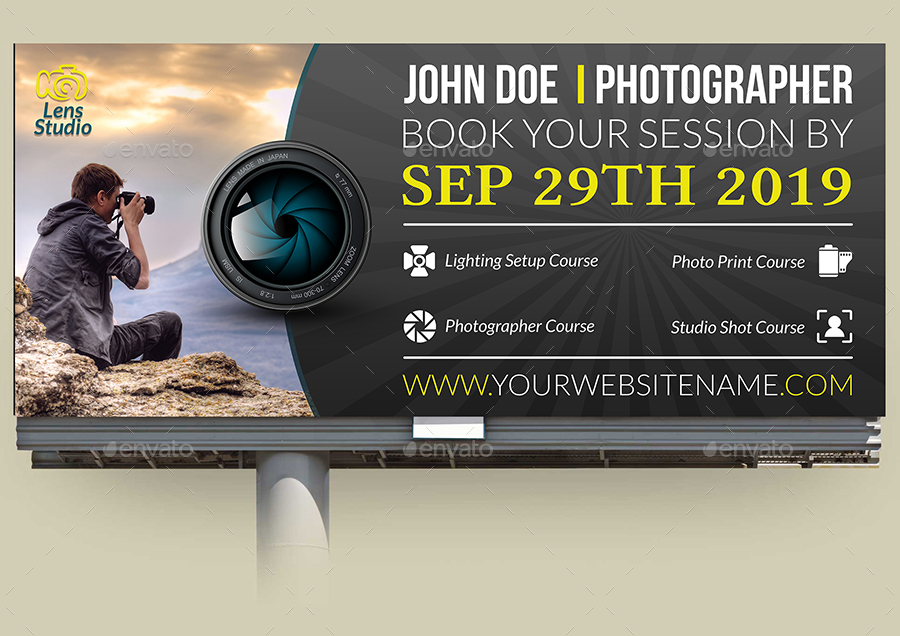 Photographer Advertising Bundle, Print Templates | GraphicRiver