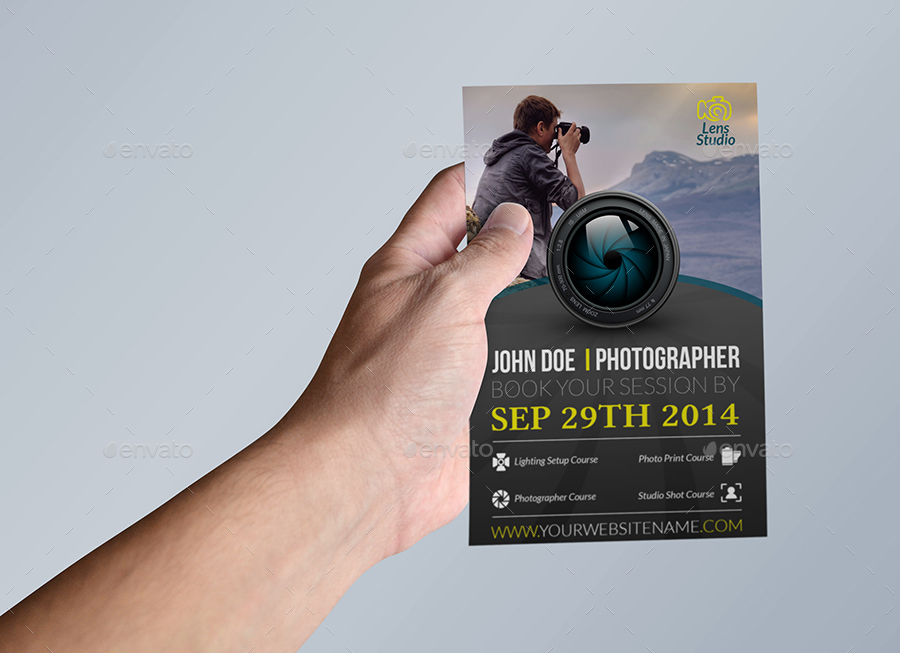 Photographer Advertising Bundle, Print Templates | GraphicRiver