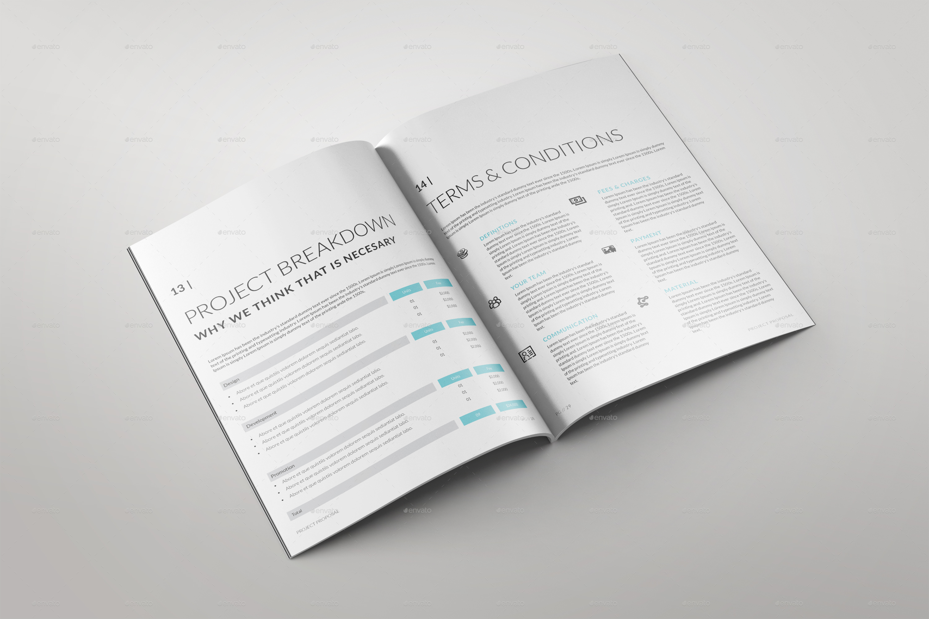 Proposal, Print Templates | GraphicRiver