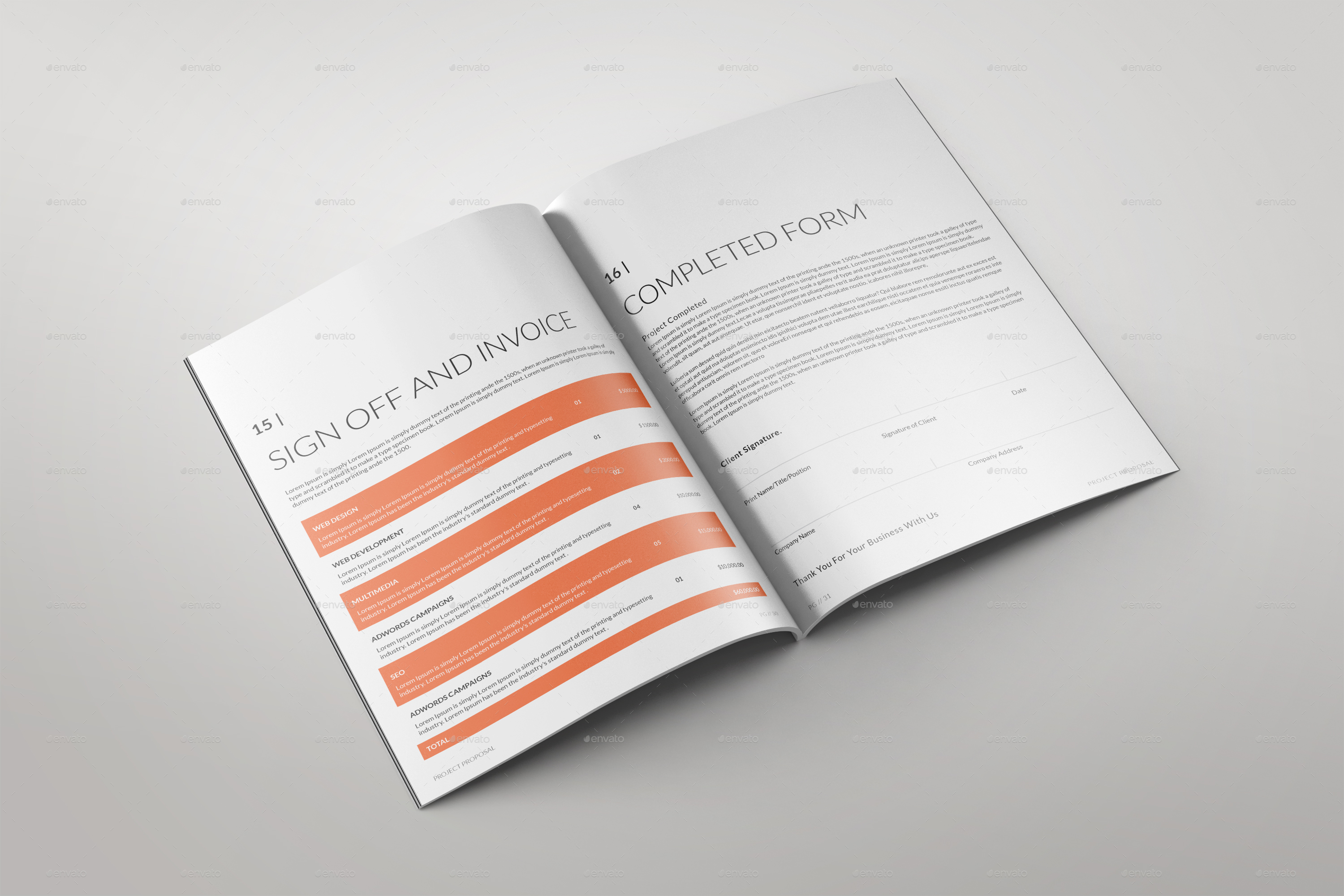 Proposal, Print Templates | GraphicRiver