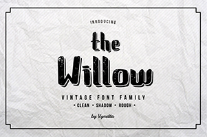 The Willow Typeface, Fonts | GraphicRiver