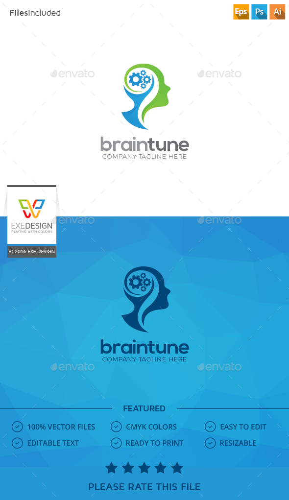 Mind Logo, Logo Templates | GraphicRiver