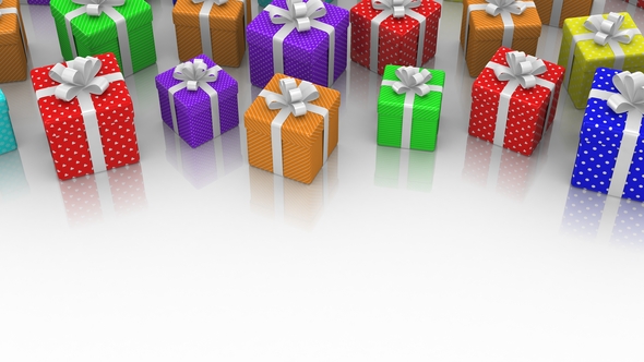Animated Gift Boxes, Motion Graphics | VideoHive