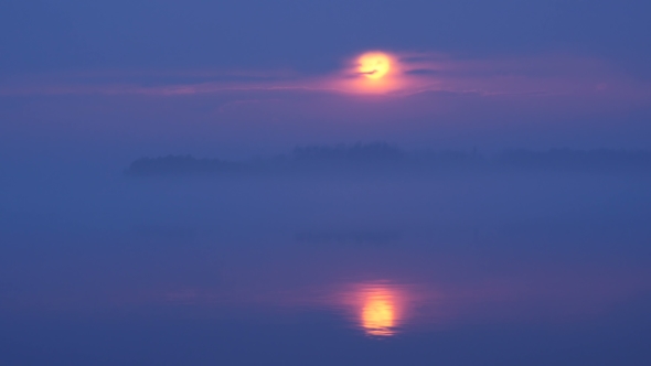 Sunset Mist, Stock Footage | VideoHive