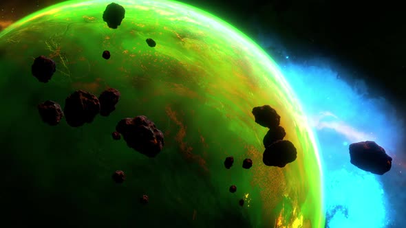 Sci Fi Green Planet, Motion Graphics | VideoHive