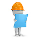 3D Small People - Builder with the Plan, Graphics | GraphicRiver