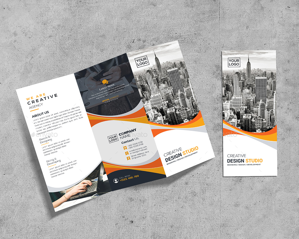 Tri-fold Bundle_2 in 1, Print Templates | GraphicRiver