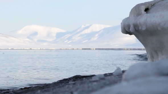 Ice Coast Of The Arctic Ocean, Stock Footage | VideoHive