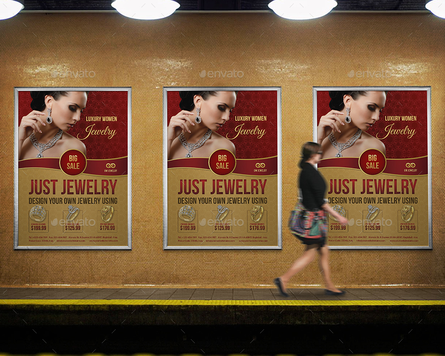 Jewelry Advertising Bundle by OWPictures | GraphicRiver