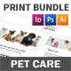 Pet Care Print Bundle 4, Print Templates | GraphicRiver