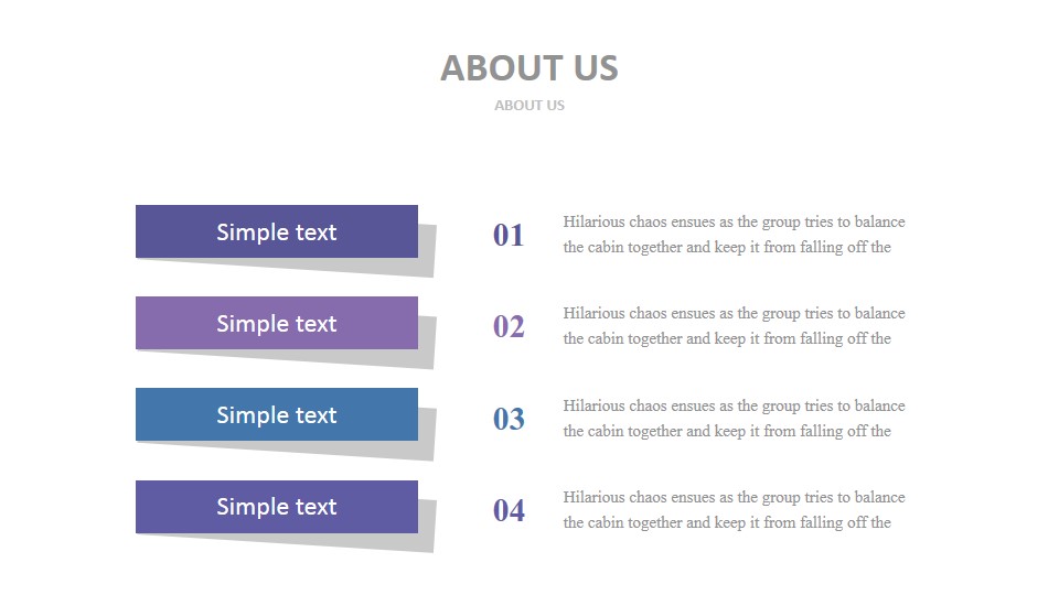 SIMPLE PowerPoint Presentation Template, Presentation Templates ...