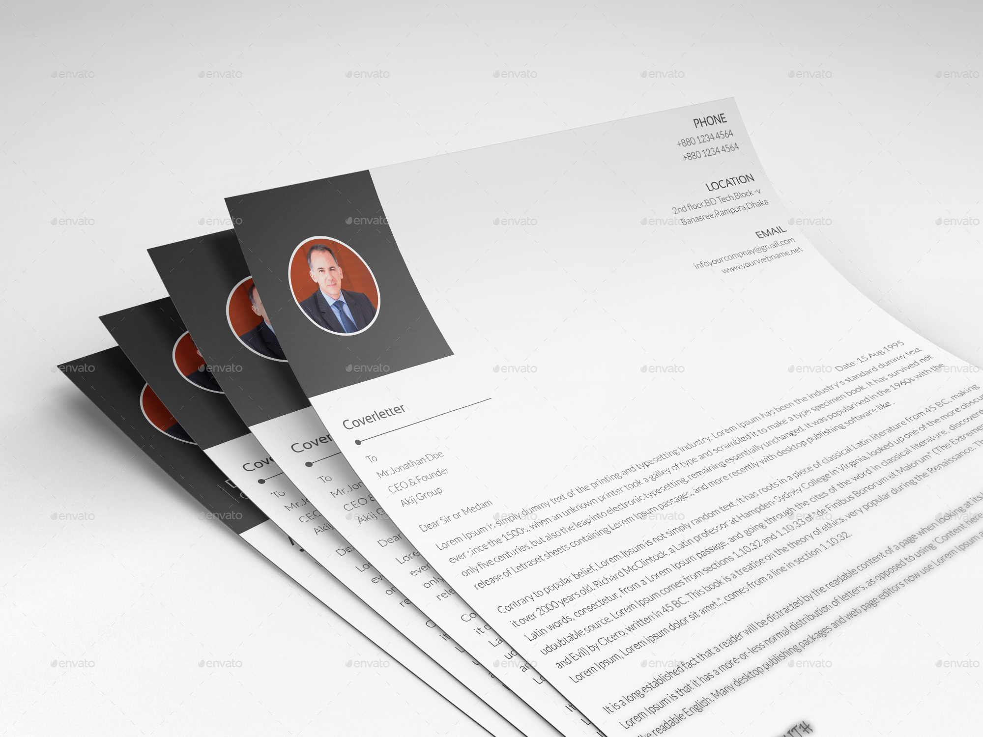 Resume/CV, Print Templates | GraphicRiver