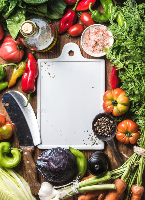 Fresh raw ingredients Stock Photo by sonyakamoz | PhotoDune