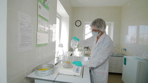 Bio Lab And Experiment With Feed, Stock Footage | VideoHive