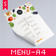 Season Menu Template A4, Print Templates | GraphicRiver