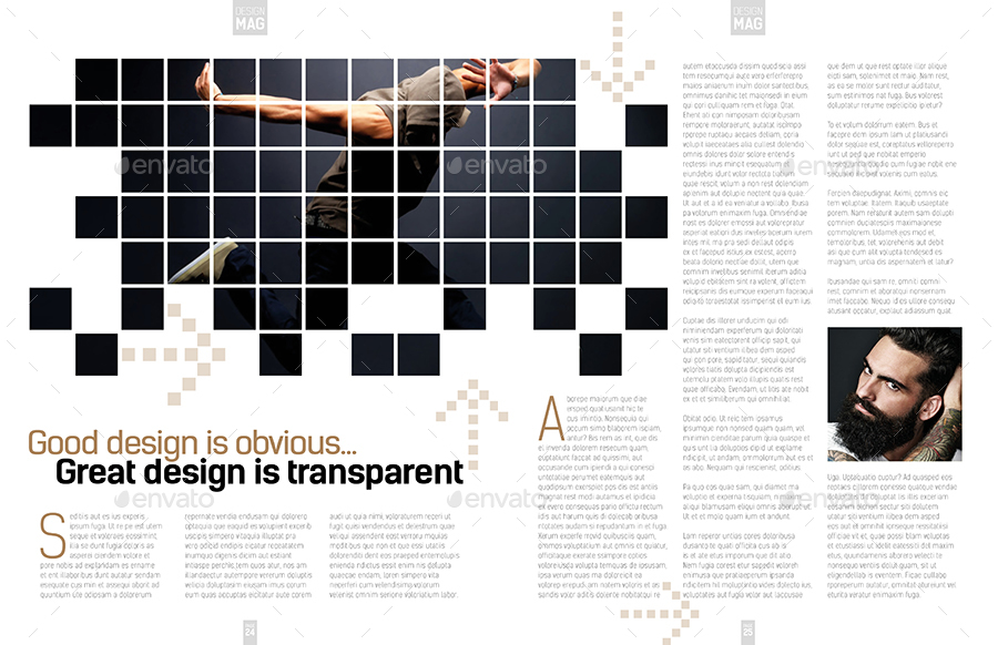 Magazine Template Bundle - InDesign Layout V4, Print Templates ...