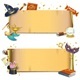 Magic Paper Scrolls, Vectors | GraphicRiver