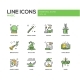 Magic - Line Design Icons Set, Vectors | GraphicRiver