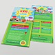 Kids Summer Camp Rack Card, Print Templates | GraphicRiver