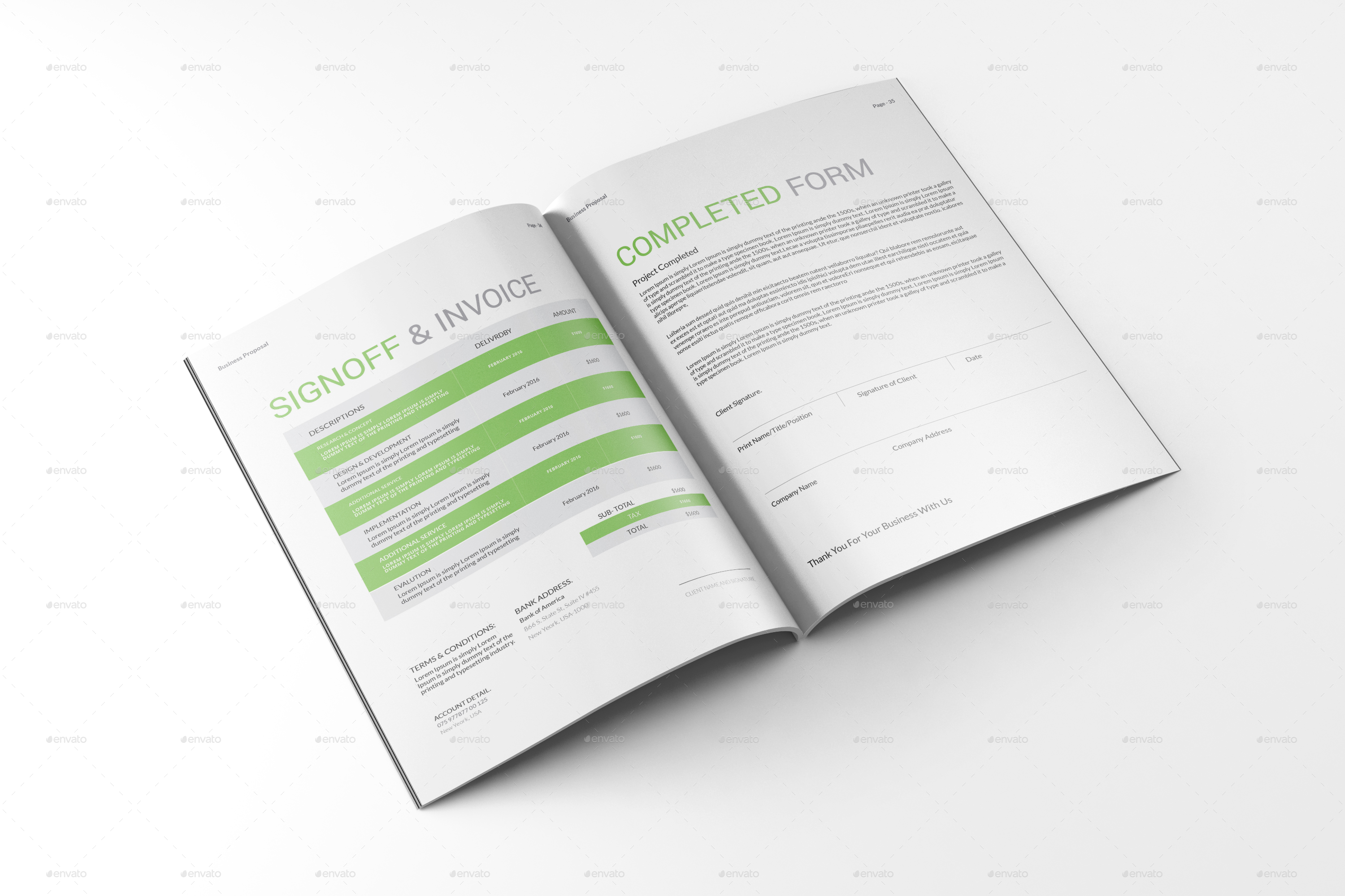 Proposal, Print Templates | GraphicRiver