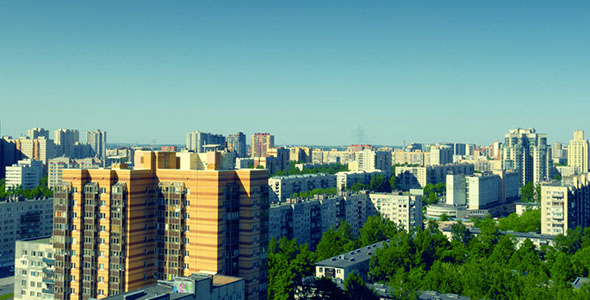 Dramatic City Aerial, Stock Footage | VideoHive