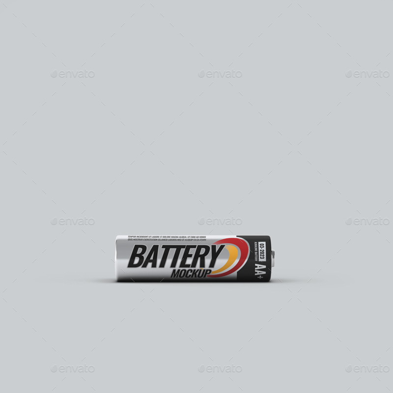 Battery Blister Pack Mock-Up, Graphics | GraphicRiver