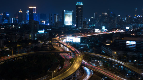 Night City, Stock Footage | VideoHive