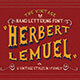 Herbert Lemuel, Fonts | GraphicRiver