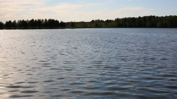 A Water Surface Of a Lake, Stock Footage | VideoHive