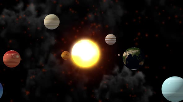 Solar System, Motion Graphics | VideoHive