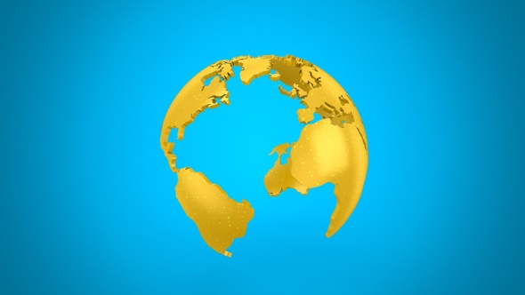 World Map Turns Into a Globe, Motion Graphics | VideoHive