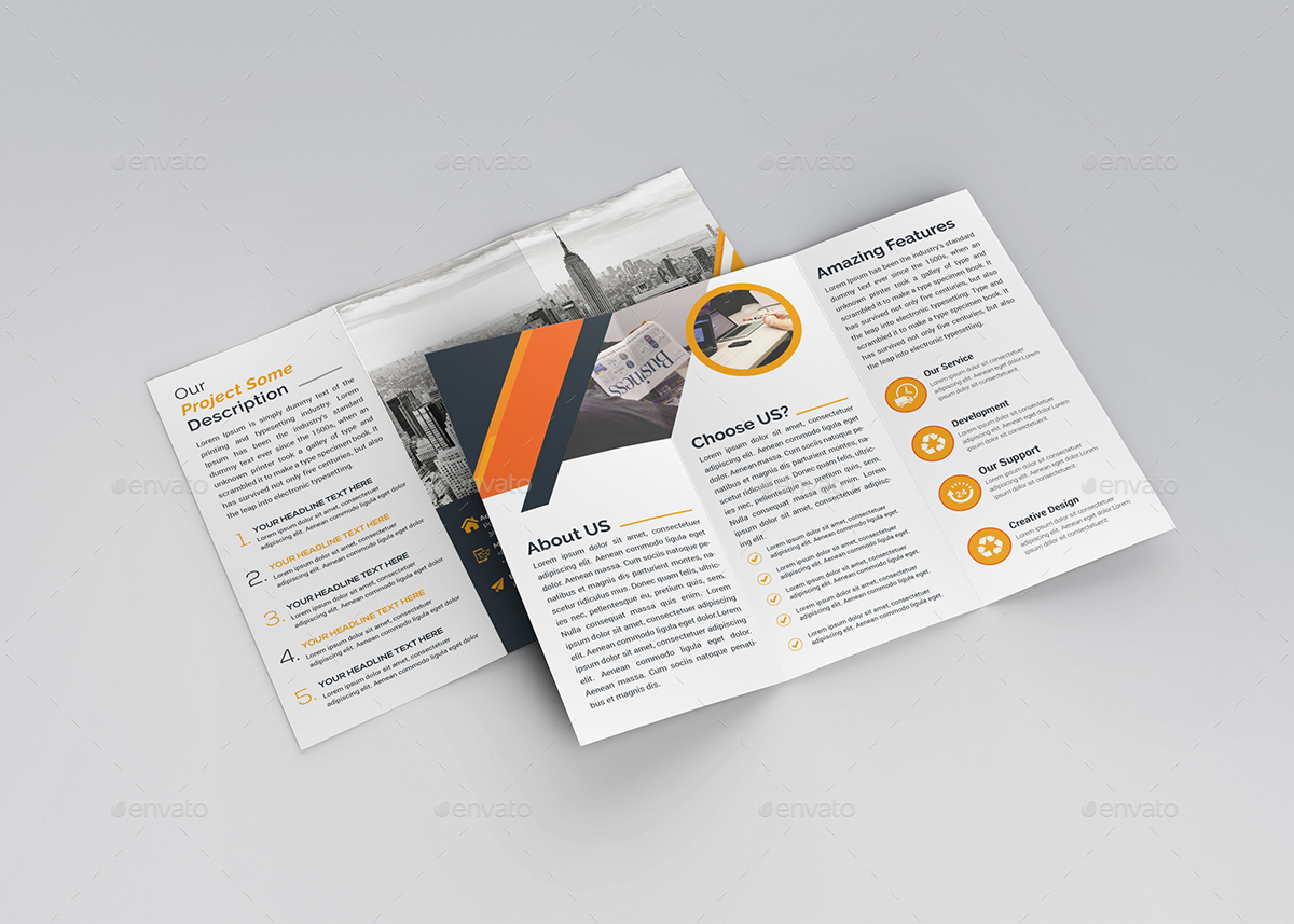 Tri-Fold Brochure Template, Print Templates | GraphicRiver