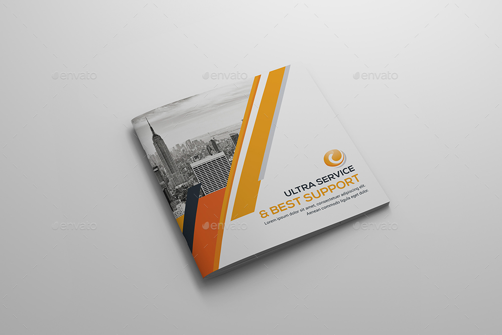 Square Bi-Fold Template by generousart | GraphicRiver