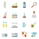 Biotechnology and Genetics Color Icons, Vectors | GraphicRiver