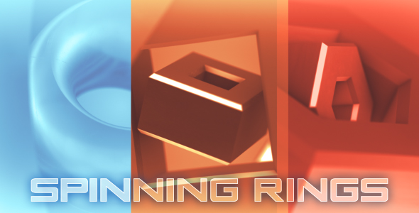 Spinning Ring Loops, Motion Graphics | VideoHive