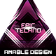Epic Techno Flyer/Poster by amabledesign | GraphicRiver