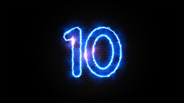 Electric Countdown, Motion Graphics | VideoHive