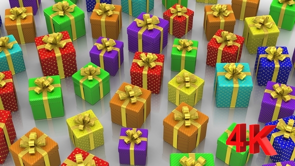 Animated Gift Boxes, Motion Graphics | VideoHive
